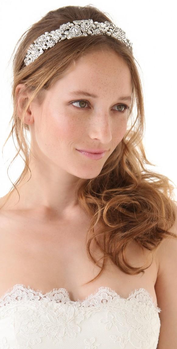 Saprkly Swarovski Crystal Wedding Headband 1331958 Weddbook